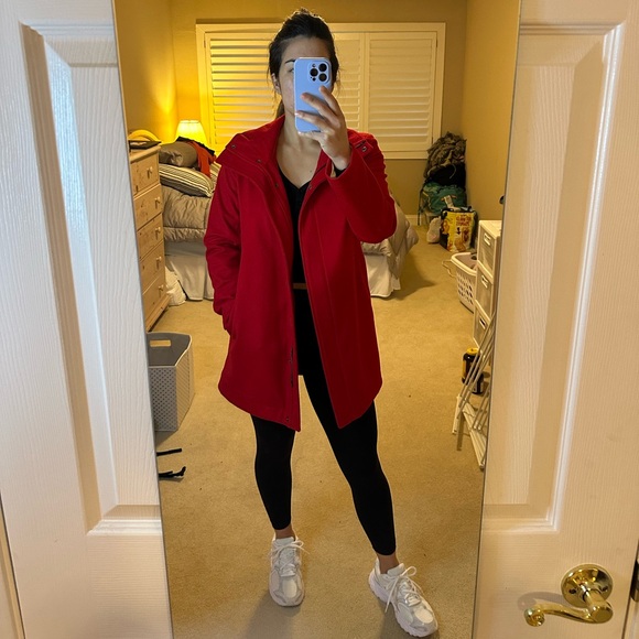 Pendleton | Jackets & Coats | Nwt Pendleton Cascade Wool Red Coat ...